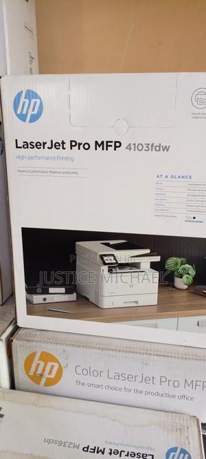 Hp Laserjet Pro M4103fdw MFP Printer in Port-Harcourt - Printers & Scanners, Justice Michael ...