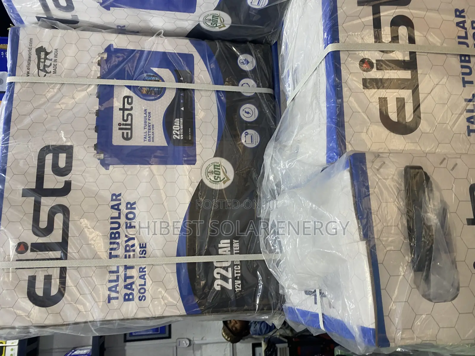 220ah 12v Elista Tubular Battery in Ojo - Electrical Equipment, Chibest ...