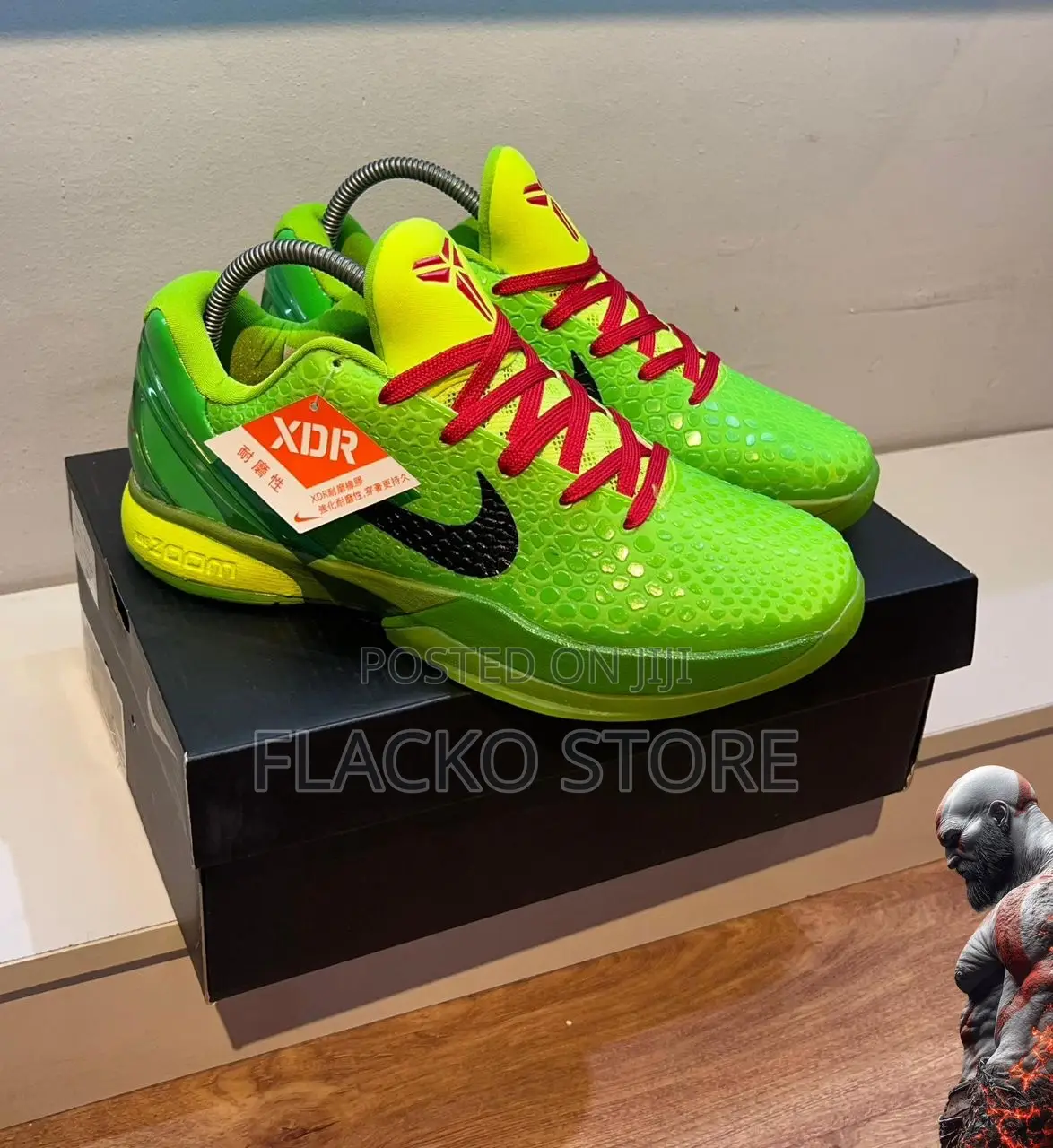 Original Nike Zoom Kobe 6 Proto Grinch Basketball Sneakers for sale ...