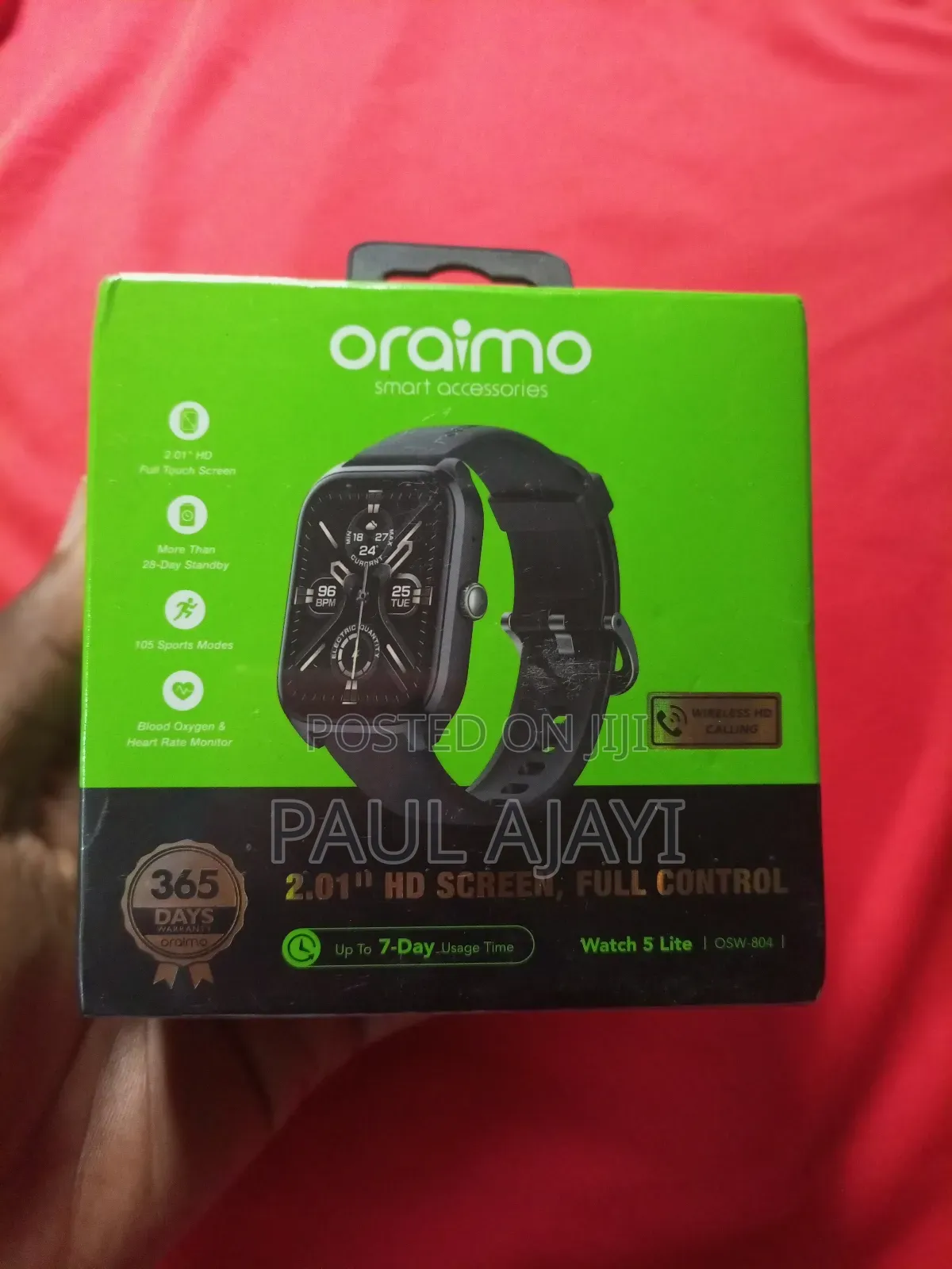 Oraimo Watch 5 Lite in Ondo / Ondo State - Smart Watches & Trackers ...