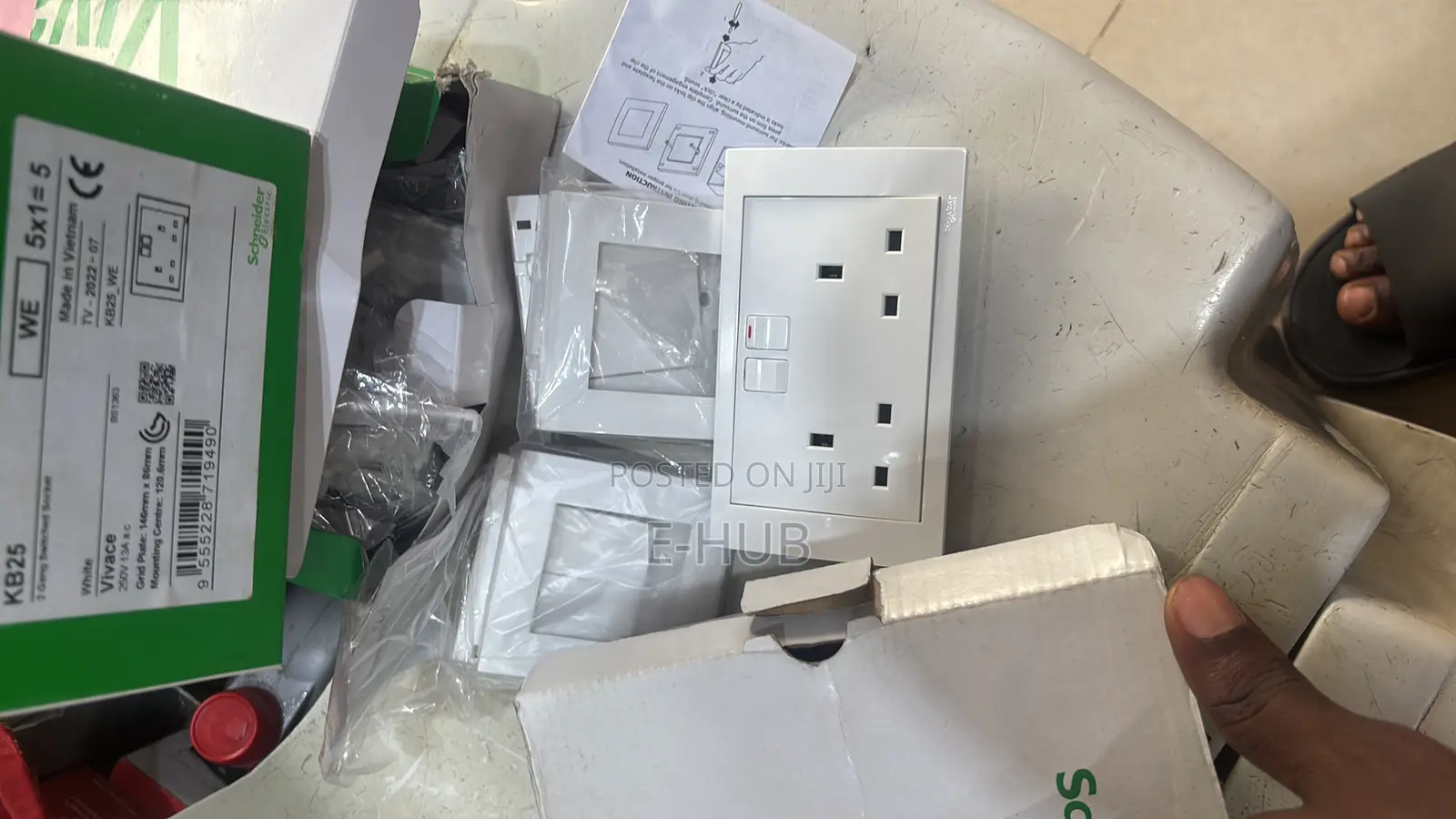 Schneider Double Socket in Lagos Island (Eko) - Electrical Equipment ...