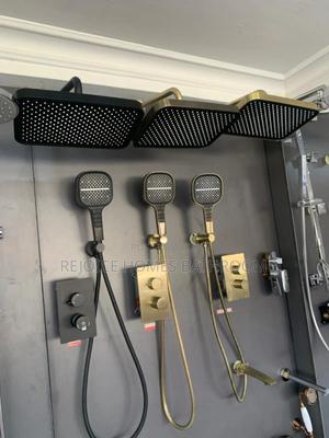 Luxury Sweethome 4 Ways Condict Shower System (Black Gold) in Orile ...
