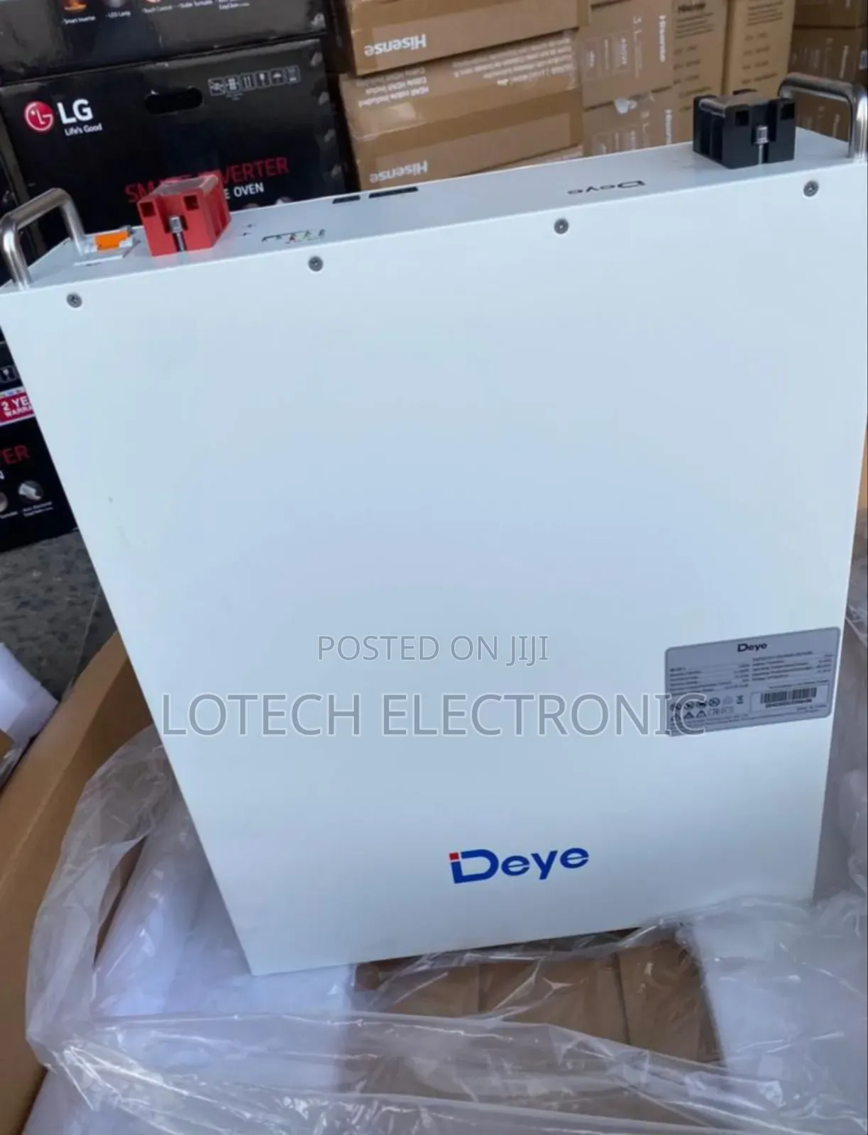 Deye 5.12kwh Low Voltage Lithium-Iron Battery –Reliable in Ojo ...