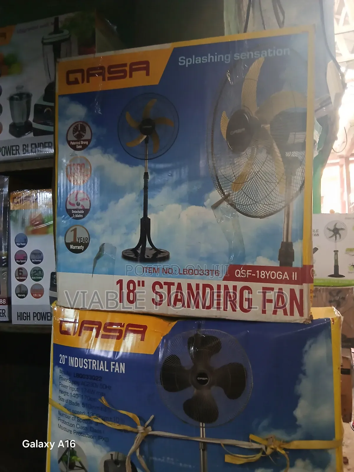 18 Inches Ac and Dc Qasa Standing Fan in Ojo - Home Appliances, Viable ...