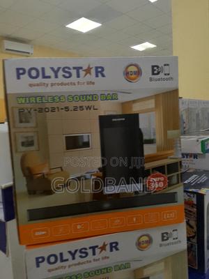 Polystar Pv-2021-5.25wl Wireless Soundbar High-Power Output for sale ...