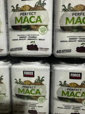 Force Factor Perfect Maca, Dim With Yellow&Black Maca-60cnt in Lagos ...