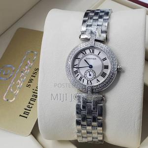 "Cartier Inspired Silver Shiny Watch for Women " for sale - Miji Jones ...