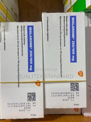 Malarone 250/100mg for sale - QUALITEX STANDARD ENTERPRISES Price: ₦ ...