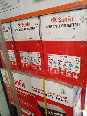 165ah/12v Sunfit Deep Cycle Gel Battery in Ikeja - Electrical Equipment ...