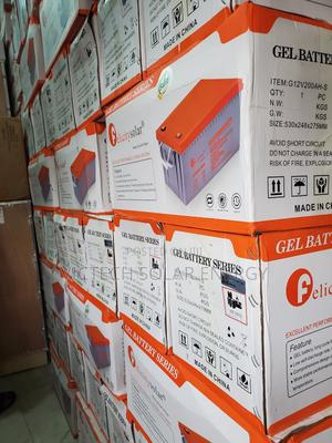 200ah 12v Felicity Dry Cells Battery Is Much Available in Ikoyi - Solar ...