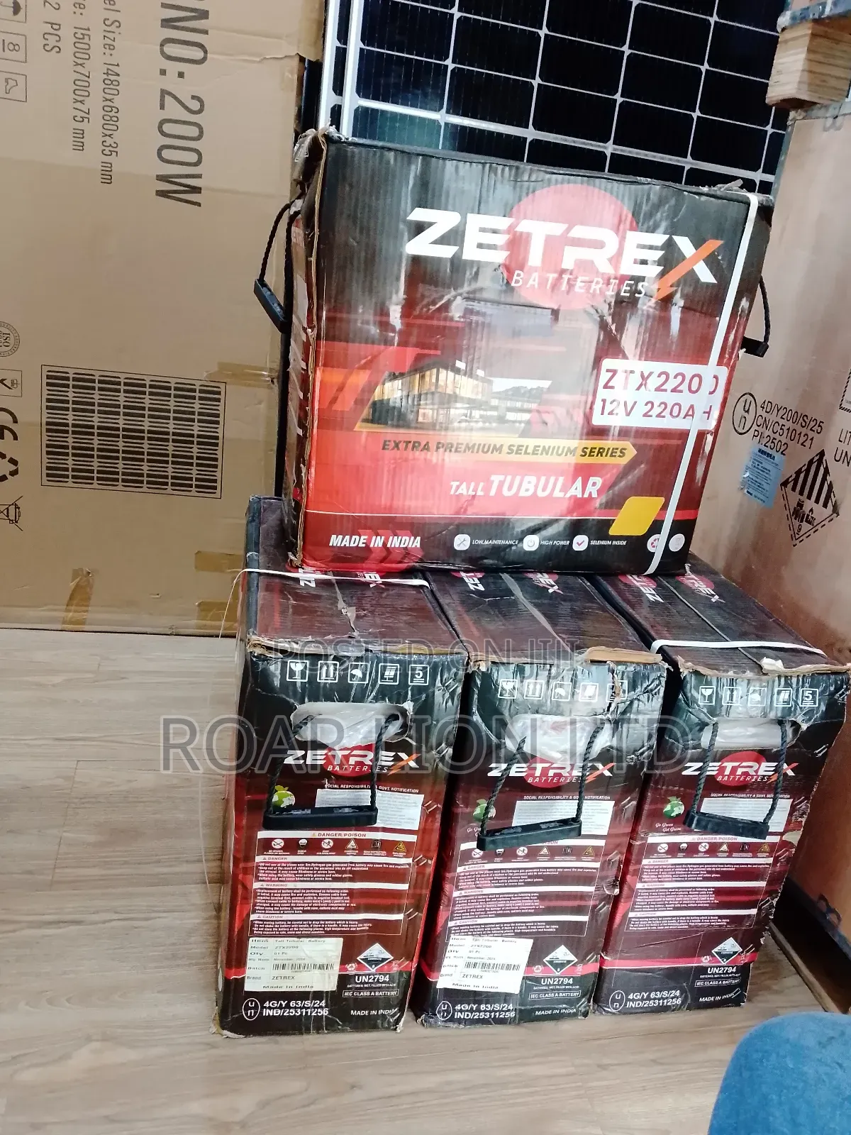 Zetrex Tubular Battery 220ah in Ojodu - Electrical Equipment, Roar ...