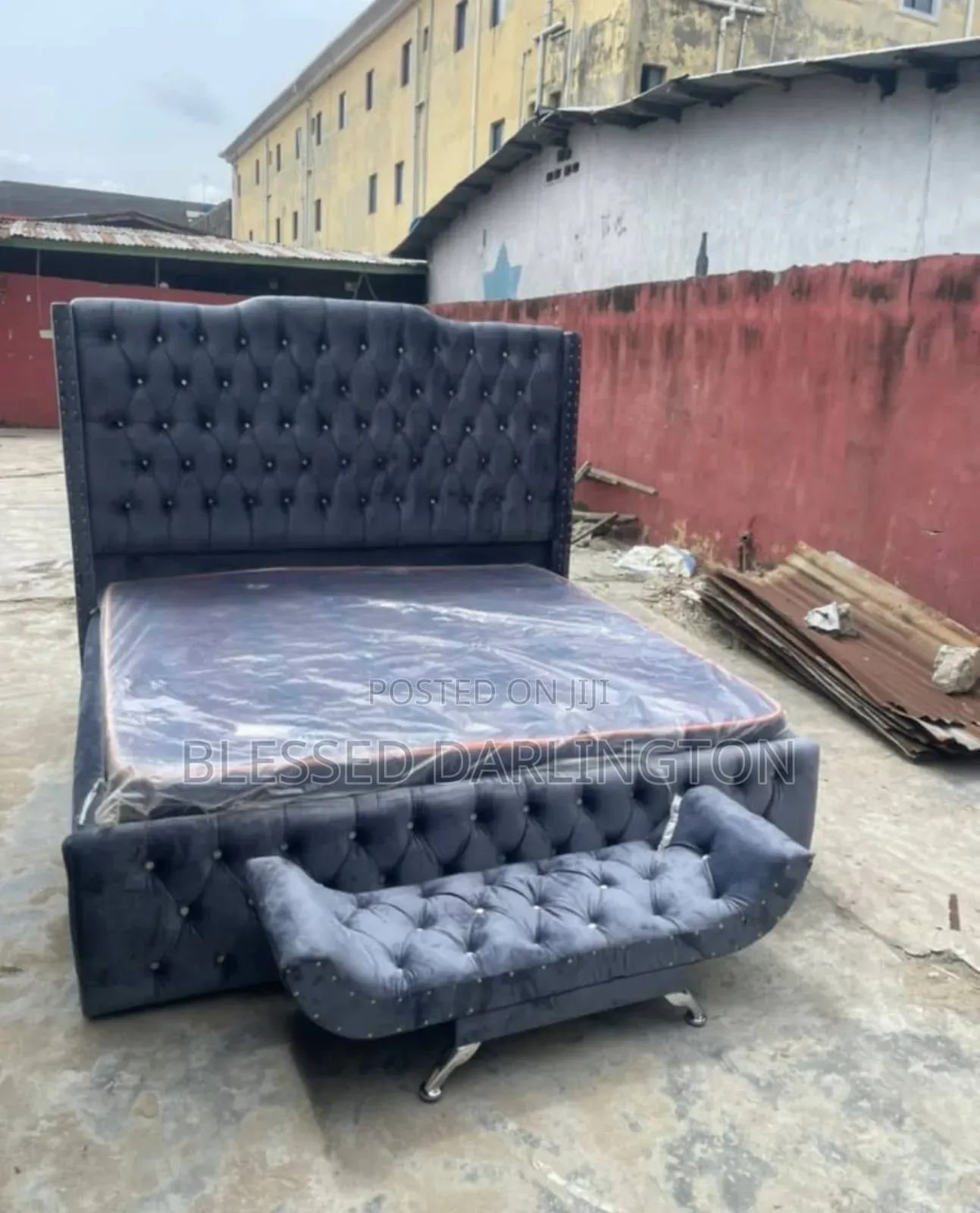 Quality Upholstery 6by6 Padded Bed for sale - BLESSED DARLINGTON Price ...