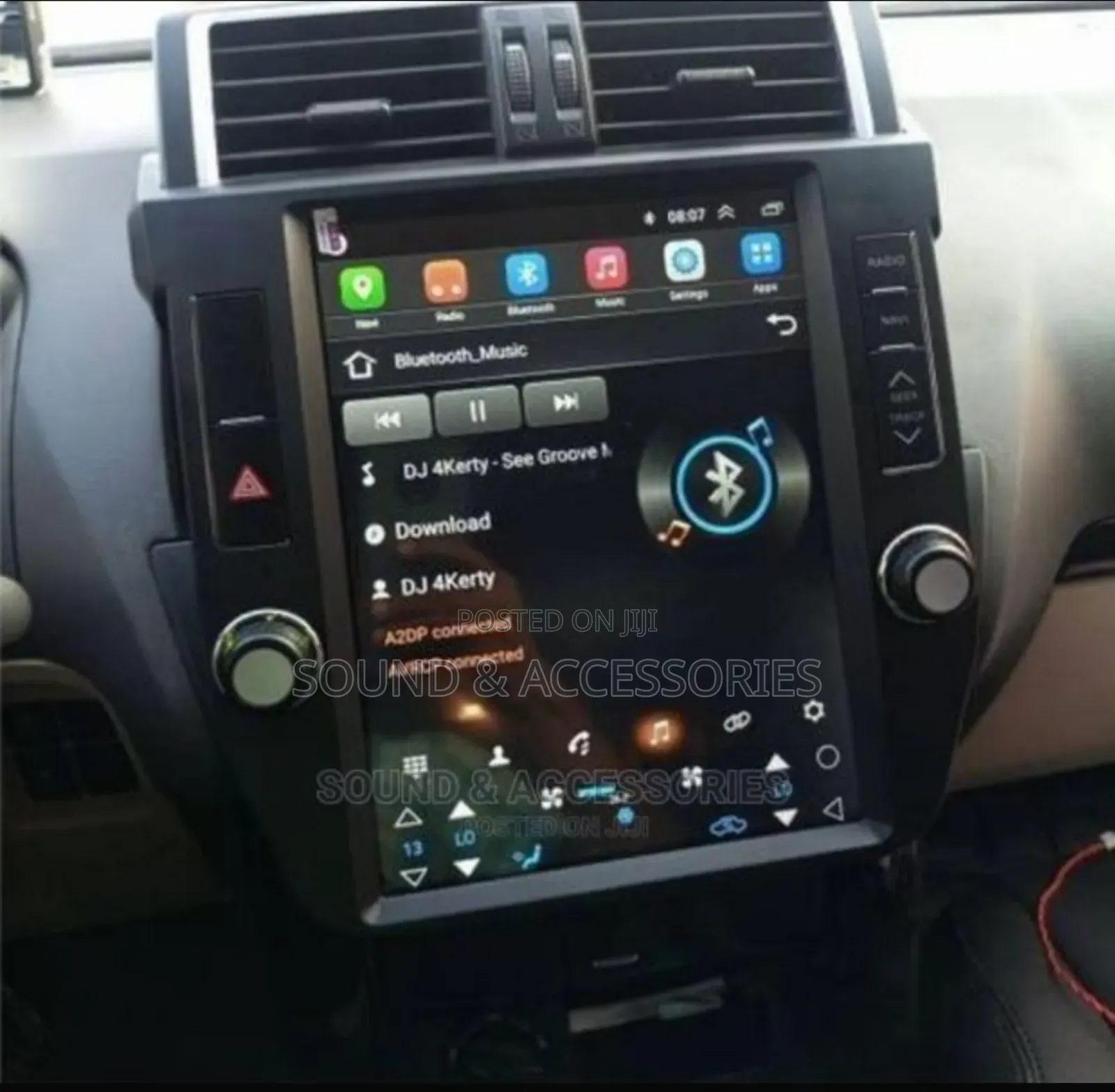 Toyota Prado 2014-2017 12" Tesla Android Gps Navigation System in Ojo ...