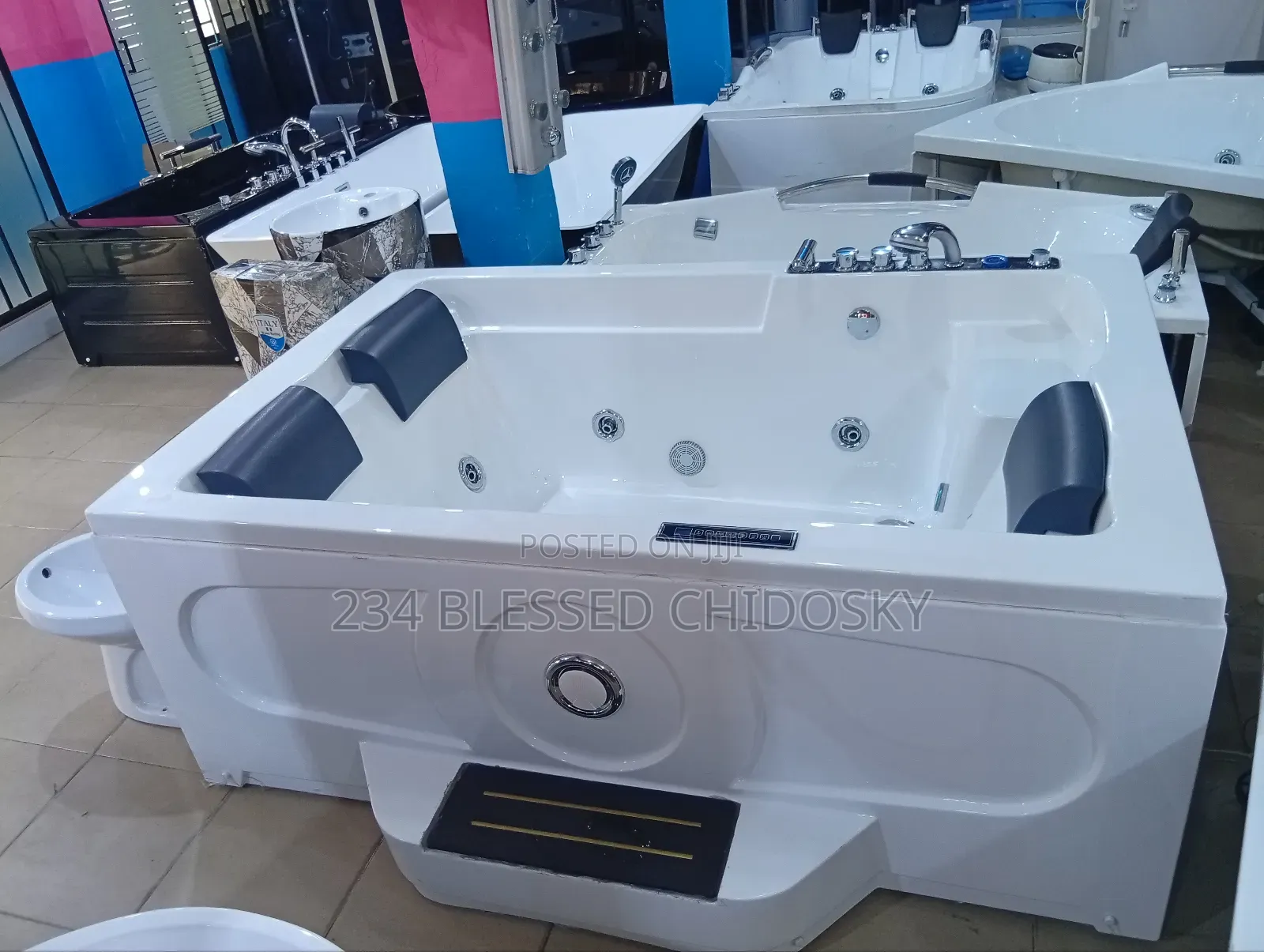 White Double Jacuzzi in Orile - Plumbing & Water Systems, Blessed ...