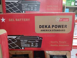 Deka Power 150ah 12v Gel Battery. for sale - HUMBLE CURTIS SOLAR ENERGY ...