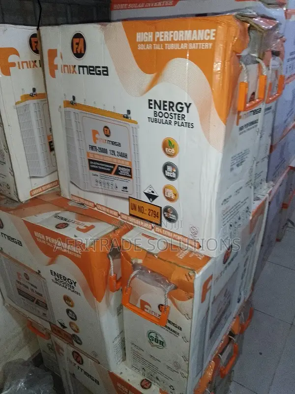 Finix Mega 240 Ah Tall Tubular Battery – Enhanced Cycle Life in Epe - Electrical Equipment ...