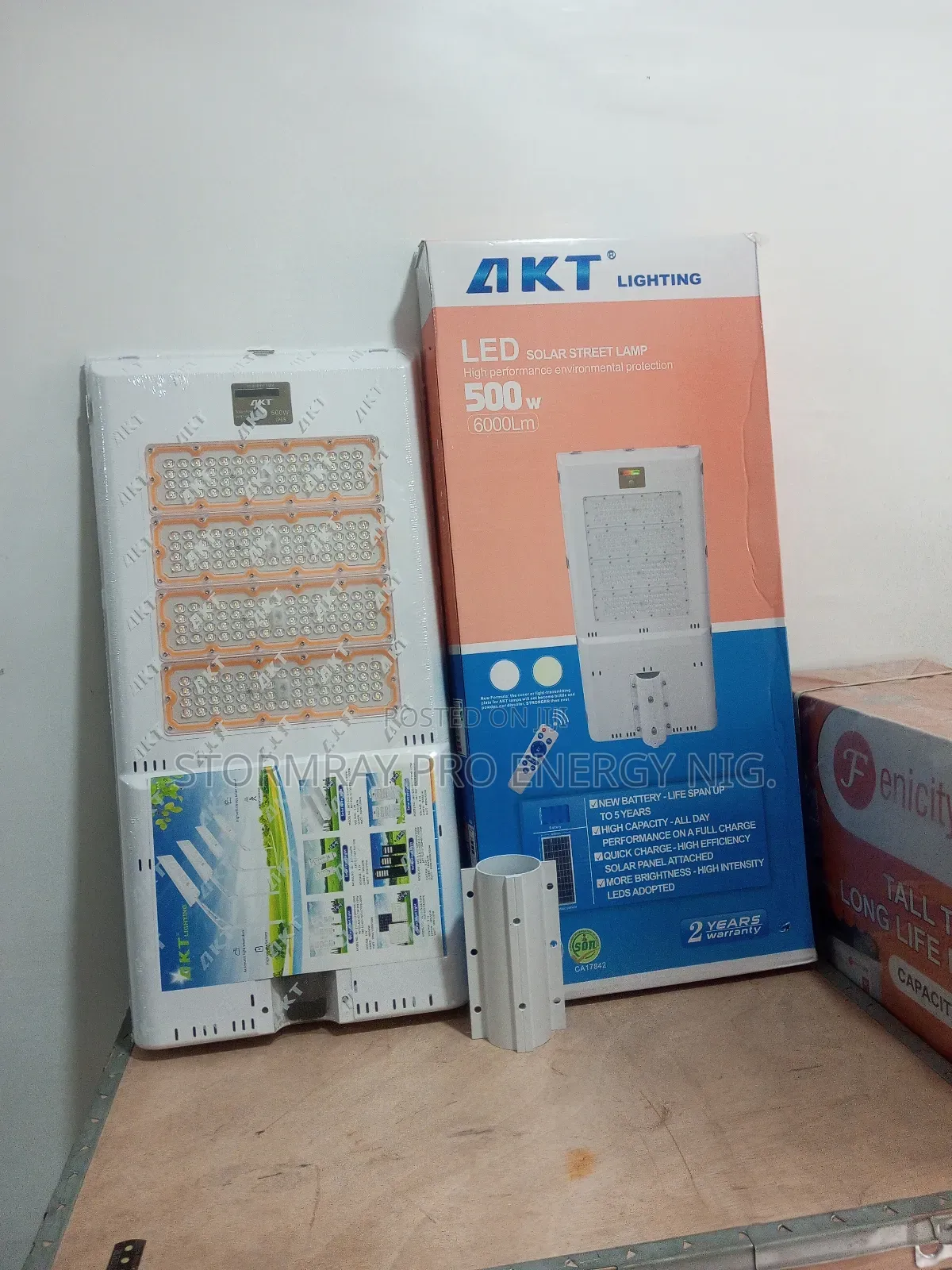 Akt 500w Solar Street Lights in Ajah - Electrical Equipment, Stormray ...