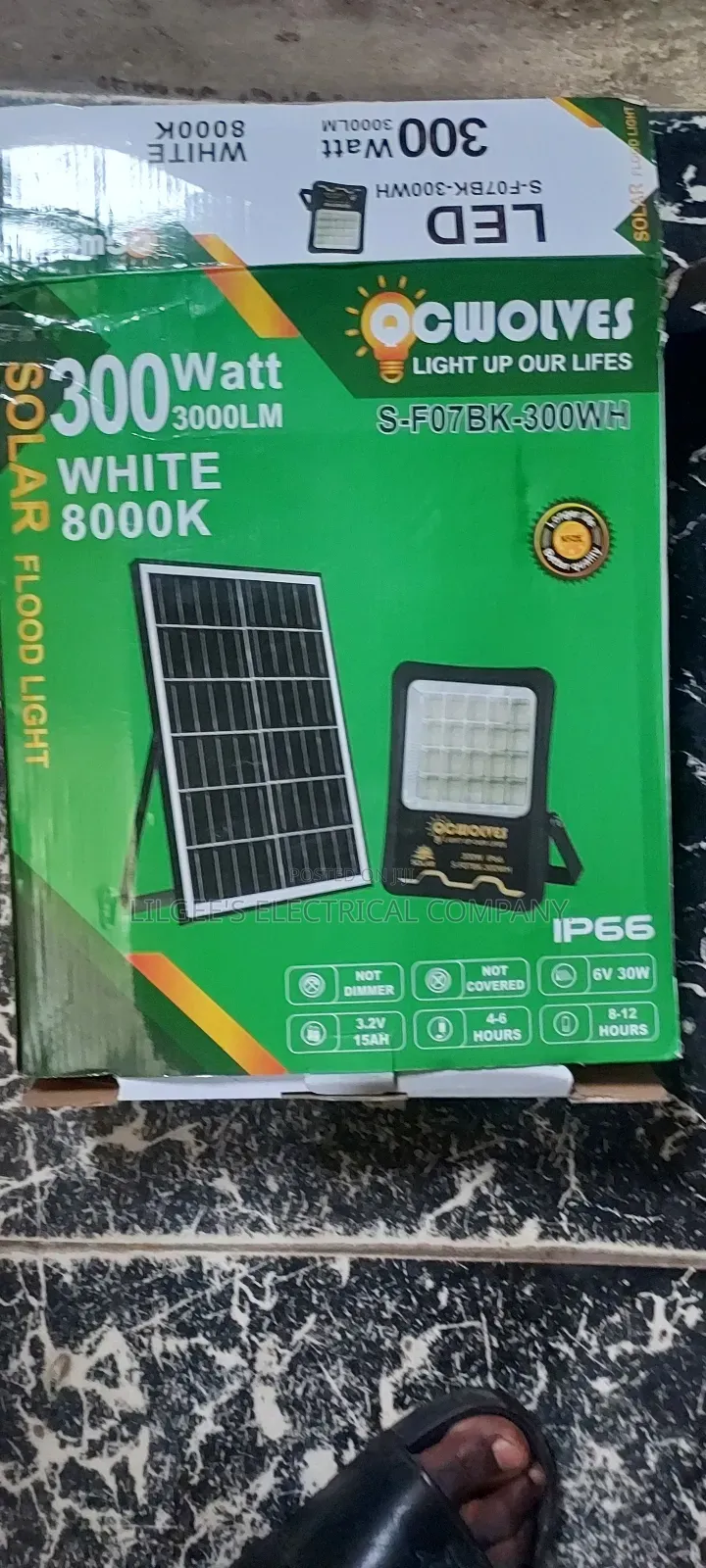 Qc Wolves 300 Watts Solar Flood Light in Lagos Island (Eko ...