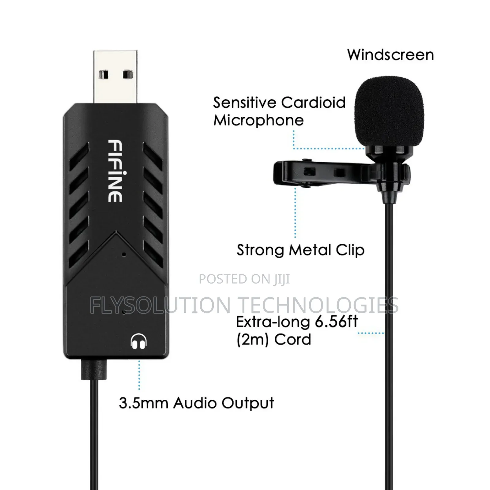 Fifine Technology Mic Wired Microphone for sale - Flysolution ...
