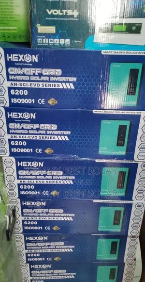6.2kva Hexon Solar Inverter Hybrid for sale - Sammy Best Solar Price: ₦ ...