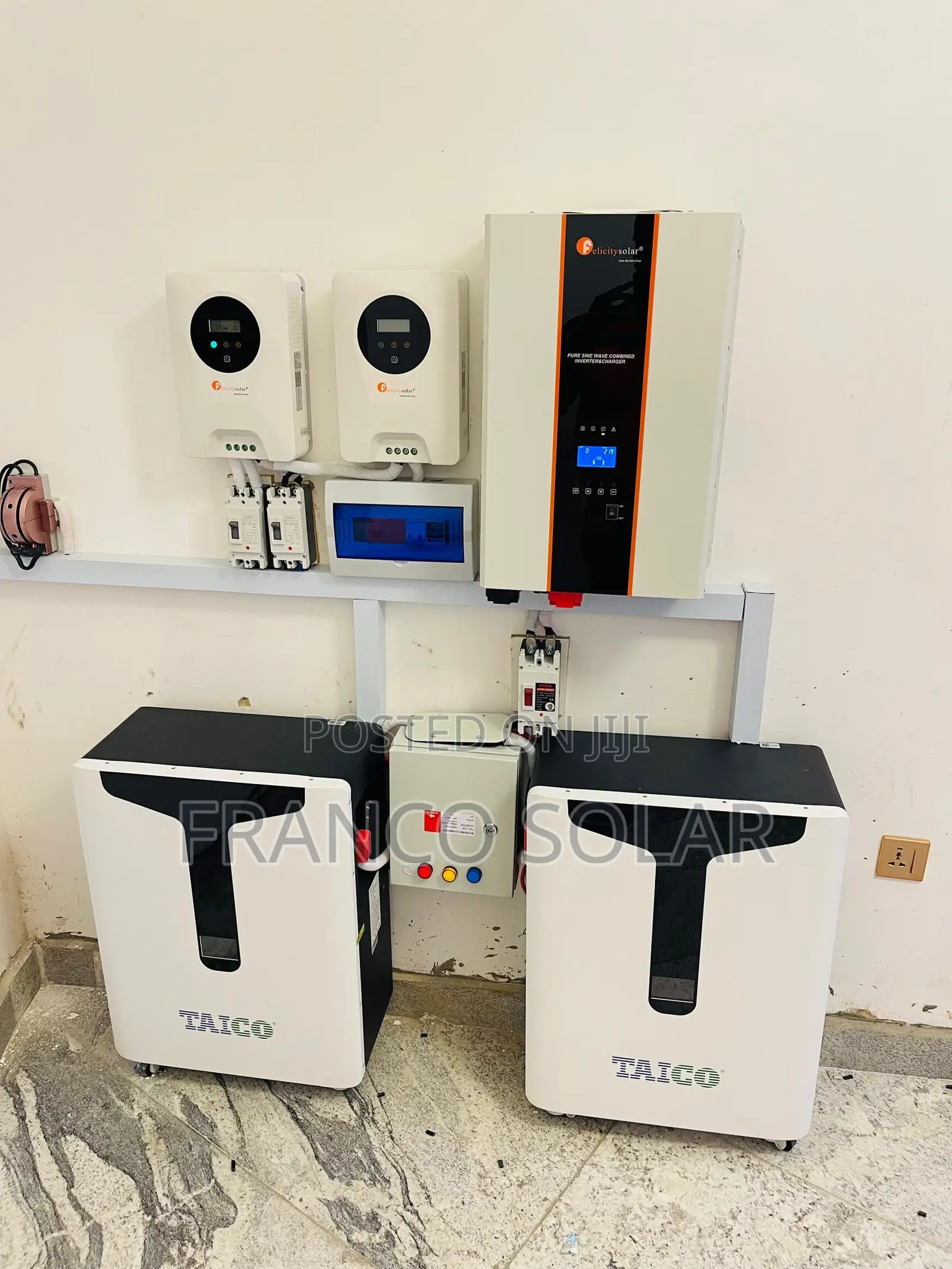 Taico Complete Solar System Delivered and Installed in Ikeja ...