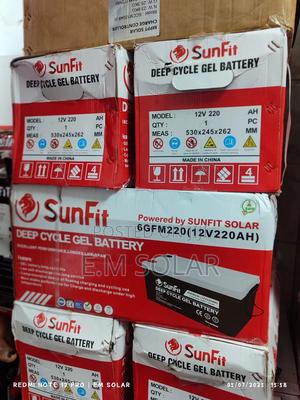 Sunfit 220ah Dry Cell Gel Battery New Design in Ojo - Solar Energy, Em ...