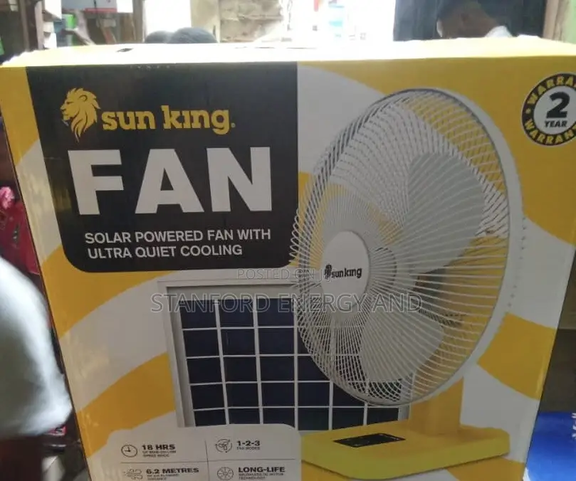 Sun King Solar Fan in Garki 2 - Home Appliances, Obi Caleb | Jiji.ng