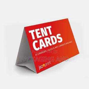 Custom Printed Name Tent Card for Business Settings in Ipaja - Printing ...