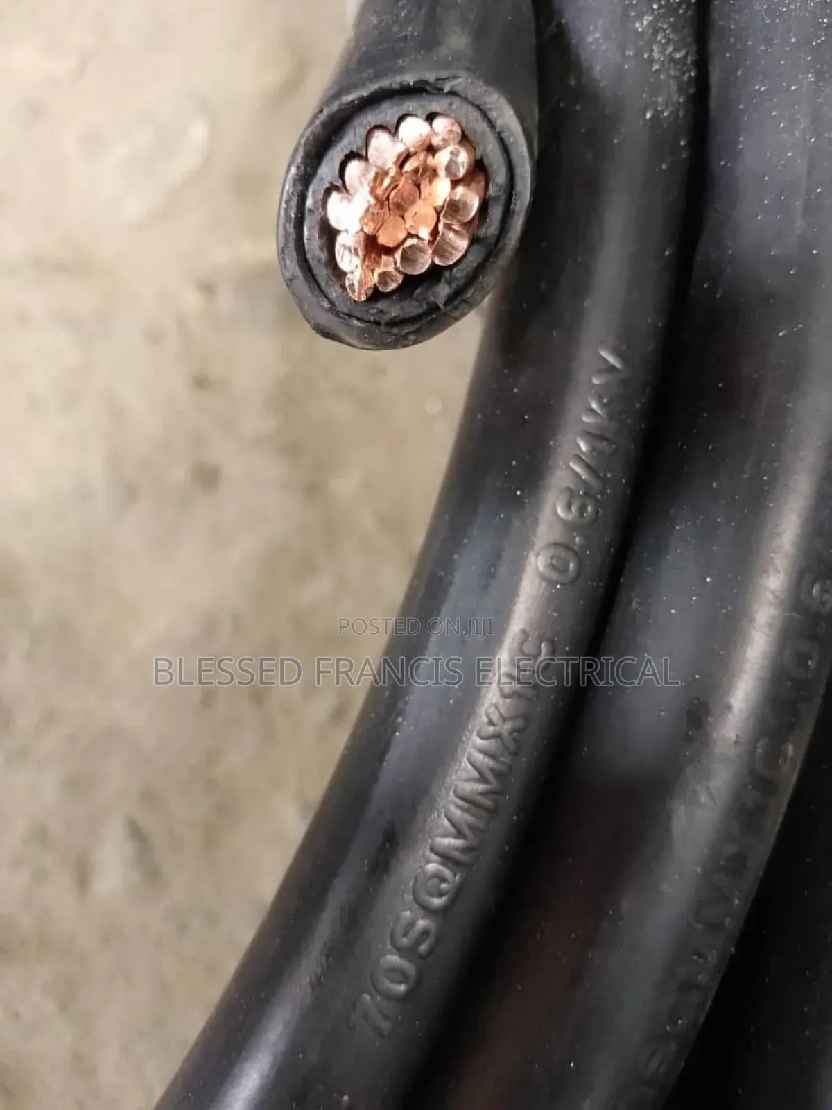70mm Single Core PVC PVC Cable don siyarwa - BLESSED FRANCIS ELECTRICAL ...
