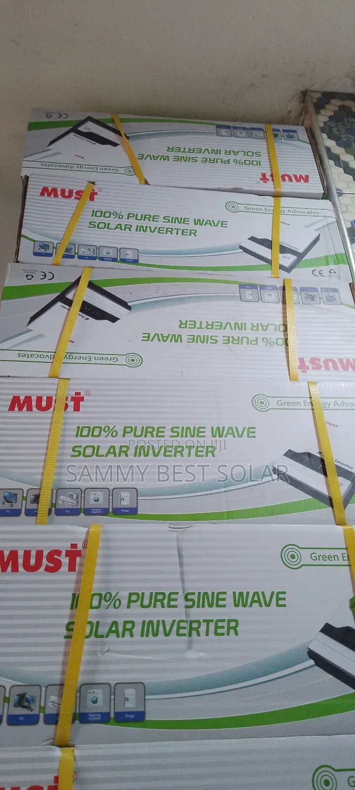 3kva-24v Must Solar Inverter Pure Sine Wave Available. in Asokoro ...