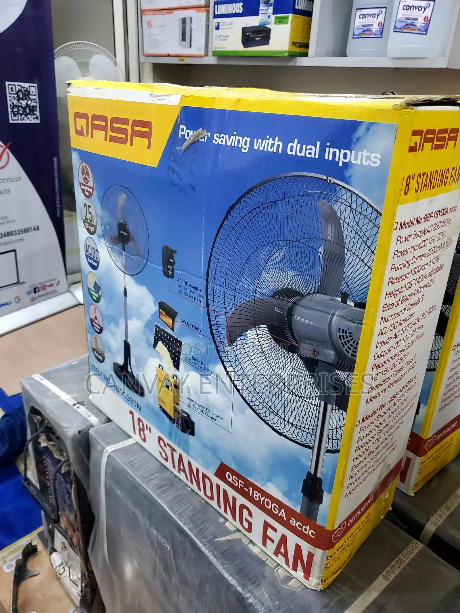 Qasa 18inch Ac/Dc Standing Fan in Kano Municipal - Home Appliances ...