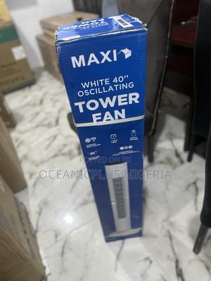 New 40" Maxi Oscillating Tower Fan With Remote Control Timer in Orile ...