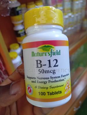 Nature's Field B-12_50mcg × 100 Tablets in Badagry - Vitamins ...