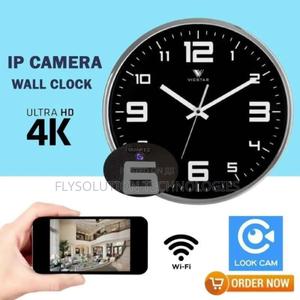 Hidden Wifi/ Ip Wall Clock Surveillance Spy Camera for sale ...