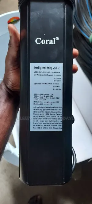 Coral Smart Table/Desktop Socket With Wireless Charger in Lagos Island ...