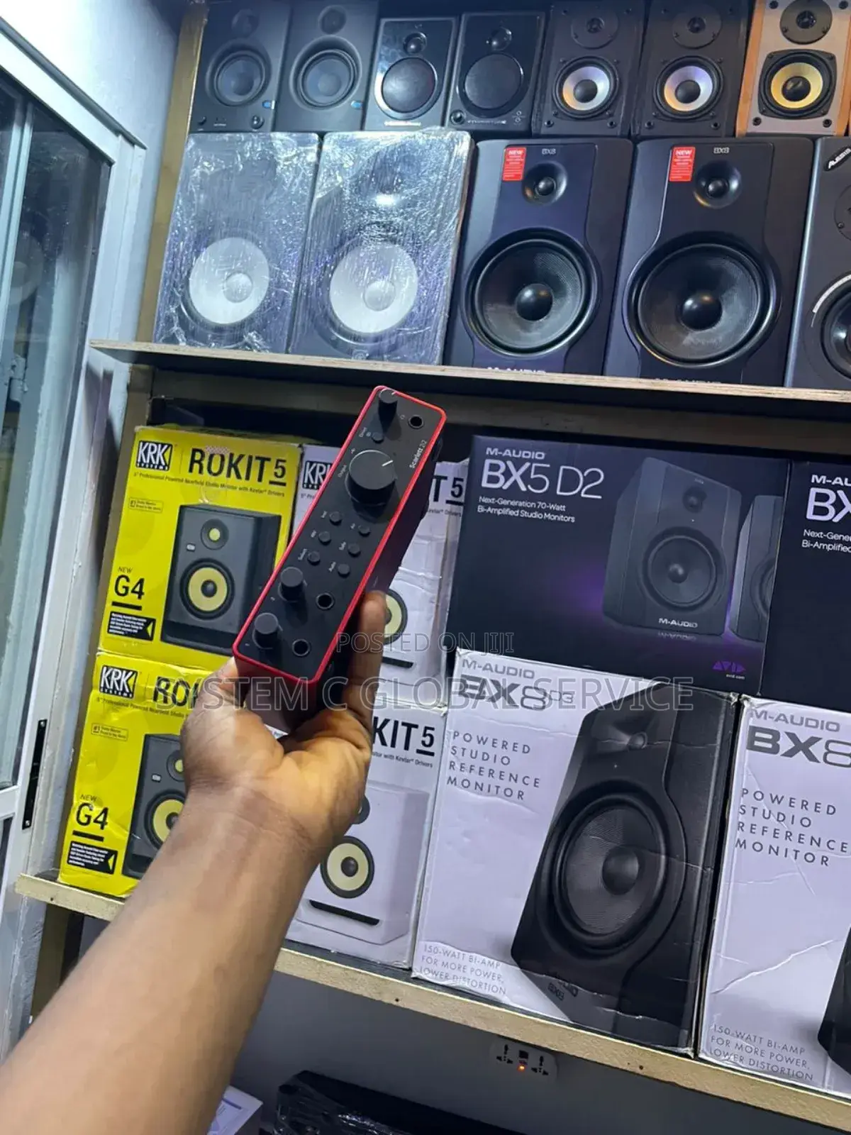 Focusrite Studio Sound Card 2i2 4th Gen Available in Ojo - Audio ...