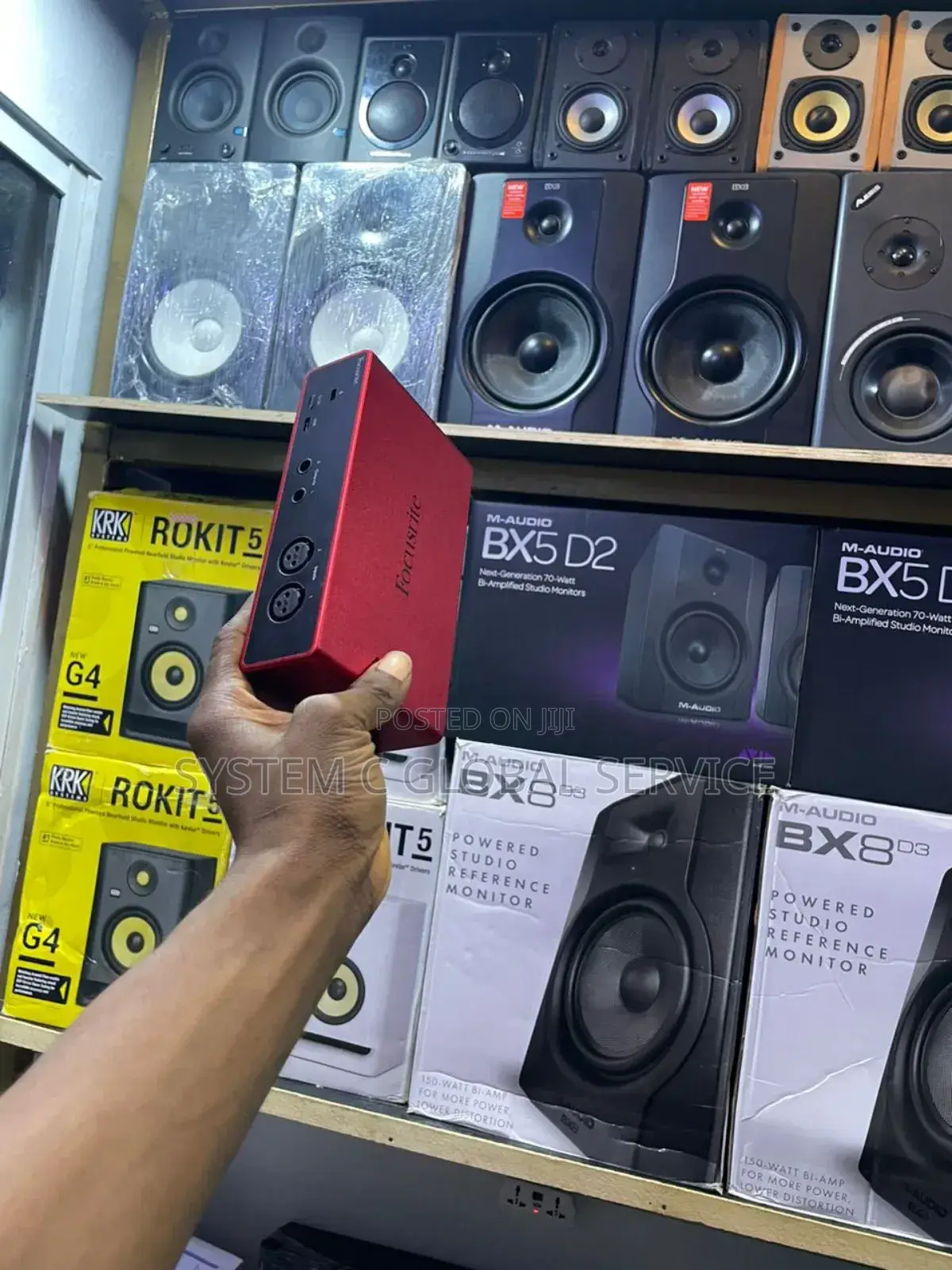 Focusrite Studio Sound Card 2i2 4th Gen Available in Ojo - Audio ...