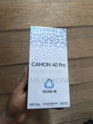 New Tecno Camon 40 Pro 256 GB Black in Ikeja - Mobile Phones, Chimex ...