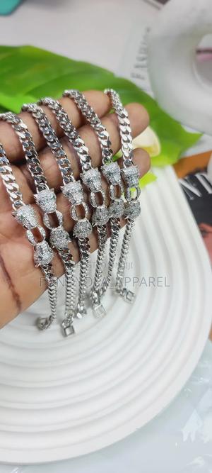 Slim Wrist Cuban Cartier Hand Chain in Ajah - Jewelry, Fundyola Apparel ...