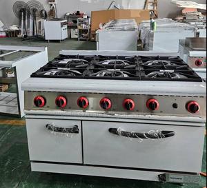 6 Burner Gas Cooker With Oven in Central Business District - Restaurant ...