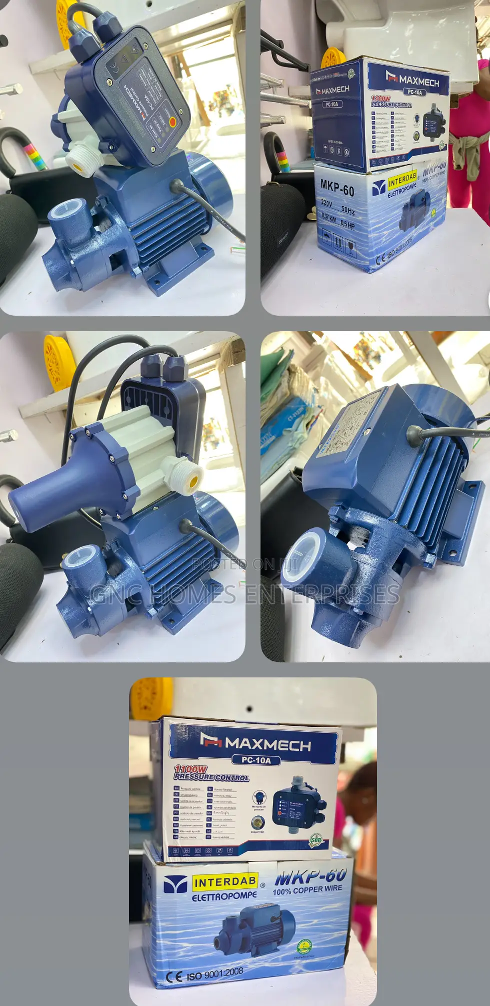 Pressure Pump Booster in Ikeja - Plumbing & Water Systems, Goodnews ...