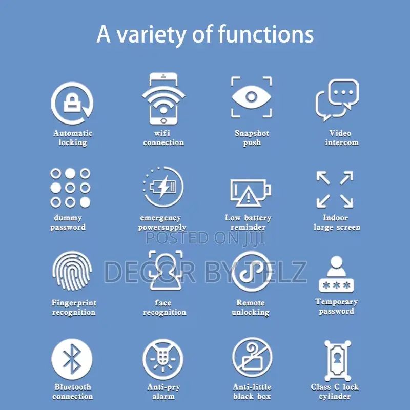 Sharp Smart Door Lock in Lekki - Doors & Security, Bola Tella | Jiji.ng