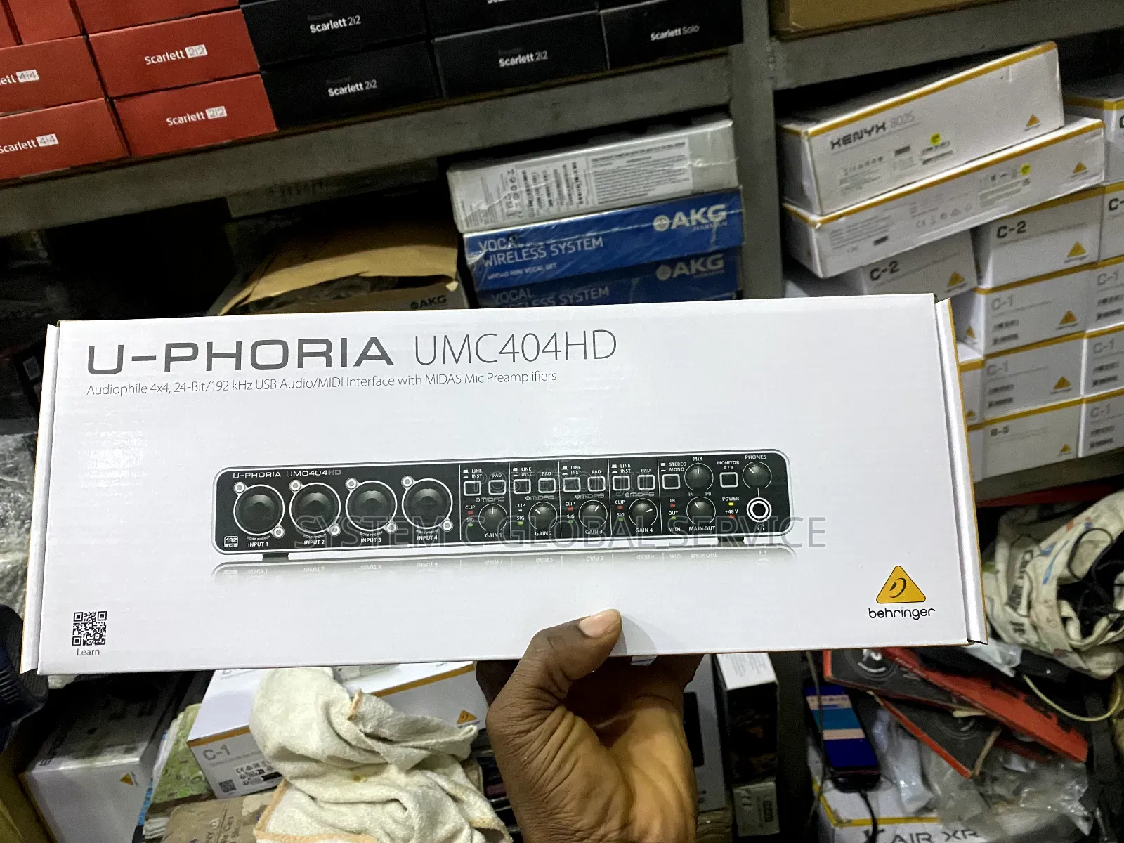 Behringer Sound Card Umc404hd in Ojo - Audio & Music Equipment, System ...