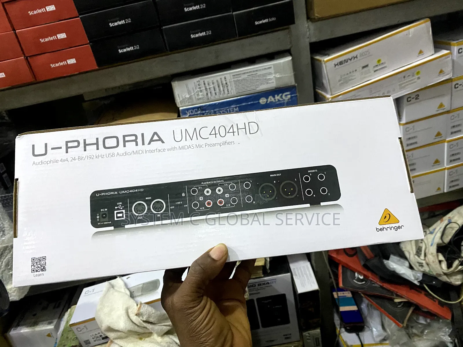 Behringer Sound Card Umc404hd in Ojo - Audio & Music Equipment, System ...