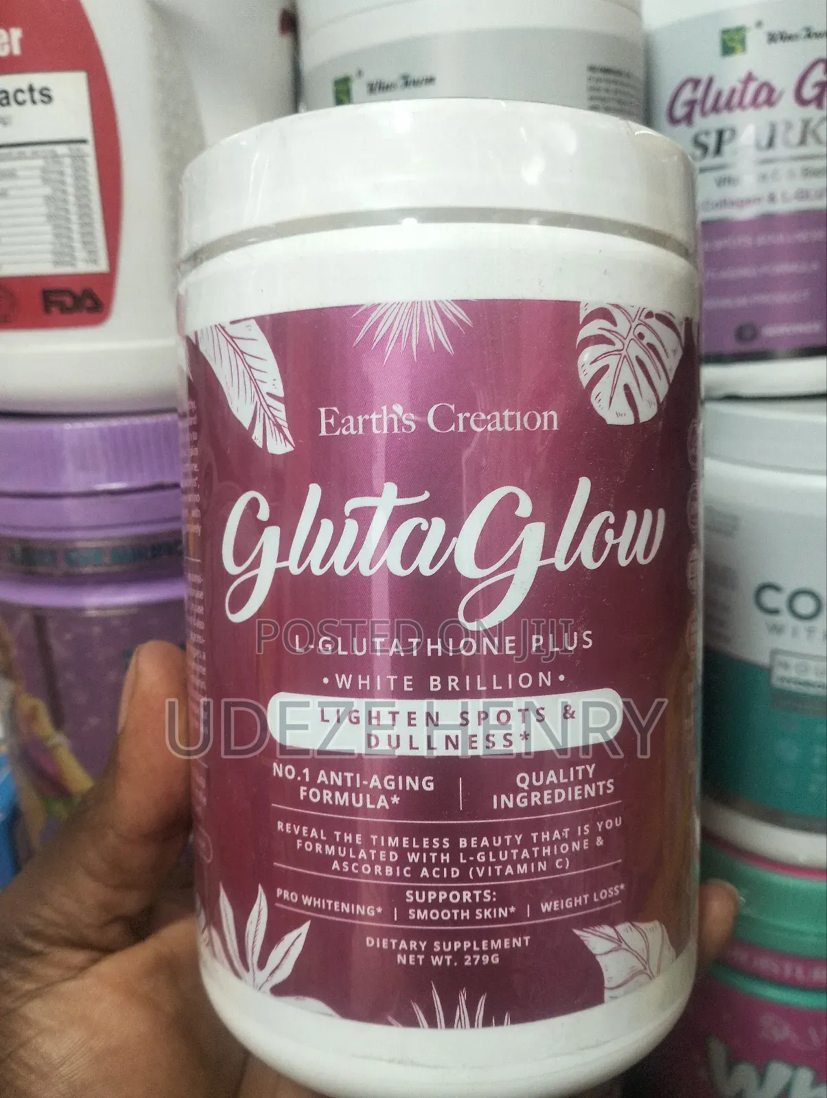 Gluta Glow Earth Creation Powder in Lagos Island (Eko) - Vitamins ...