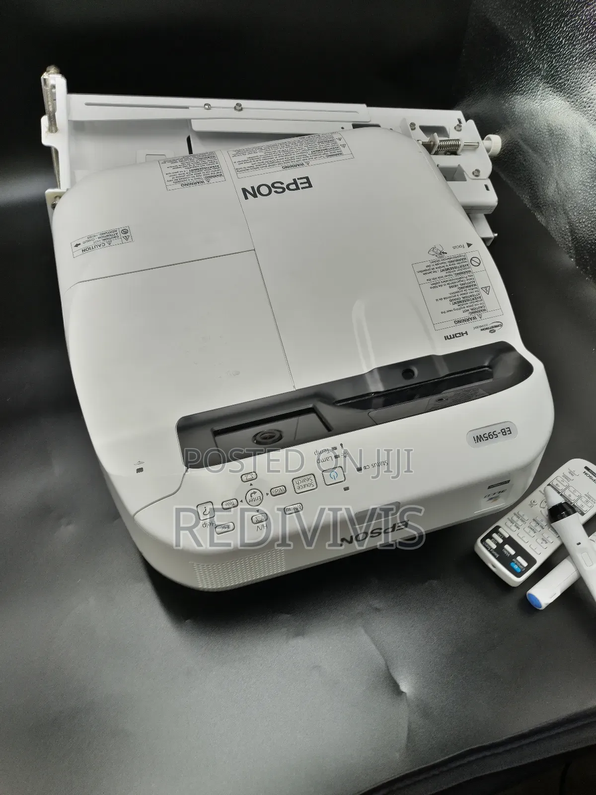 Epson Eb-595wi Ultra-Short- Throw Interactive 3lcd Projector - Wxga, in ...