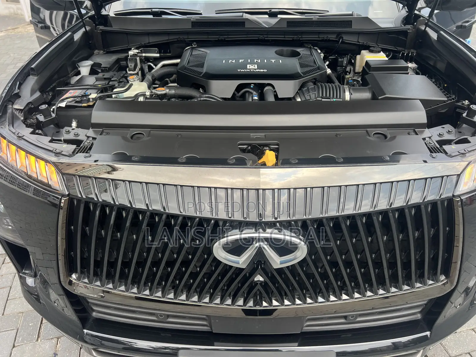 New Infiniti QX80 2025 Black for sale - LANSHI GLOBAL Price: ₦ ...