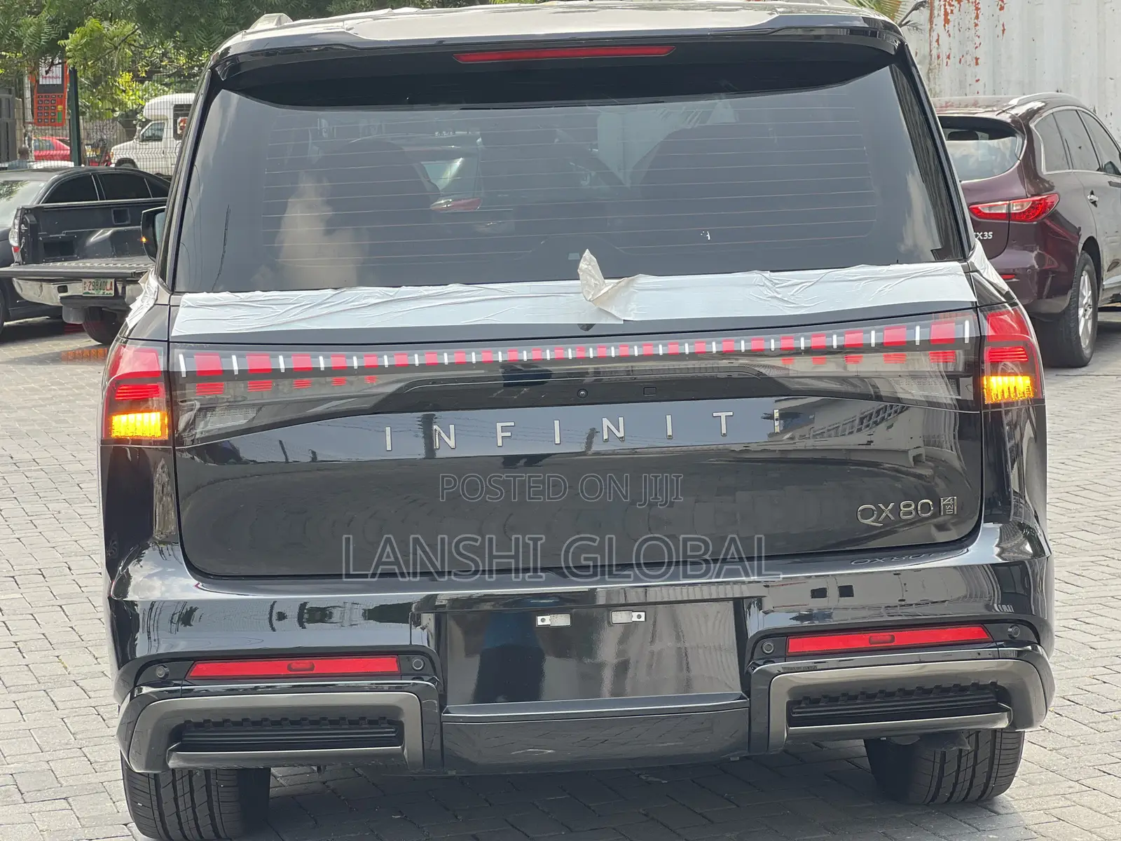New Infiniti QX80 2025 Black for sale - LANSHI GLOBAL Price: ₦ ...