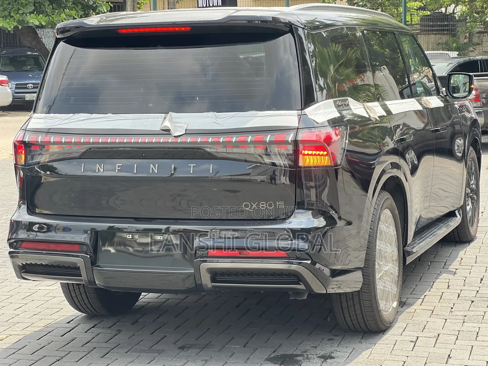 New Infiniti QX80 2025 Black for sale - LANSHI GLOBAL Price: ₦ ...