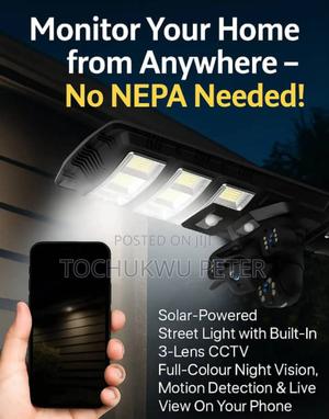 Ai Solar Camera and Street Light. in Isolo - Security & Surveillance ...